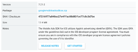 [iPhone] GoogleMobileAds SDKでAdMobをアプリに貼る